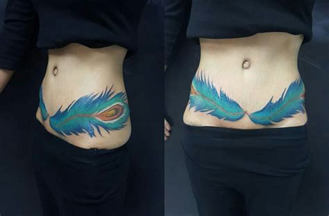 C Section Scar Tattoo