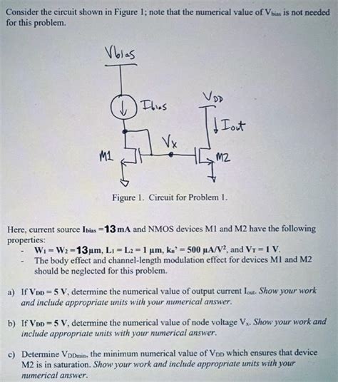 Solved Consider The Circuit Shown In Figure Note That Chegg