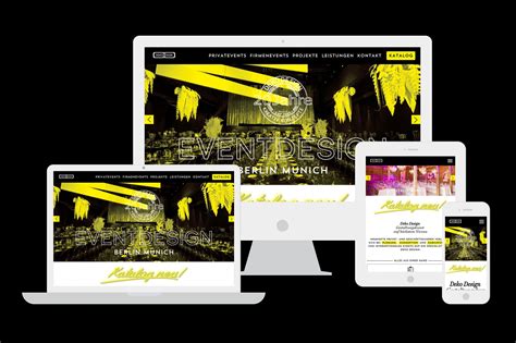 Deko Design München – Webdesign + WordPress Umsetzung