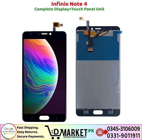 Infinix Note Lcd Panel Unit Combo Exclusive