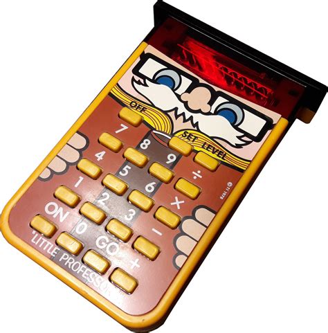 Ti Little Professor Led Calculator Computing History