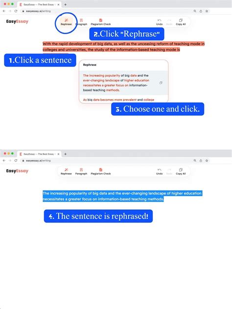 Using Rephrase Easyessay Faq