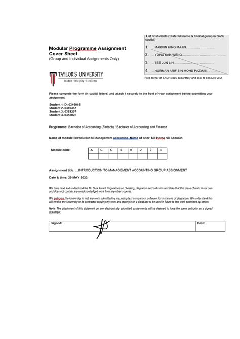 Ima Group Assignment Updating Management Operations Taskforce Team