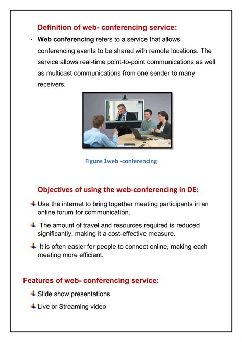 web conferencing pdf web conferencing computer software and applications