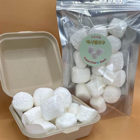 동결건조 마시멜로 바삭한 마시멜로우 아이디어스