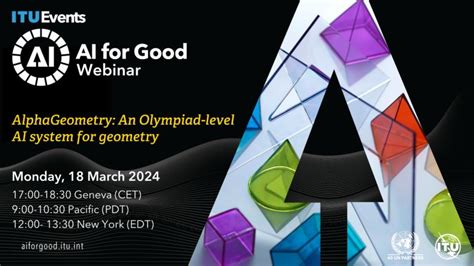 Alphageometry An Olympiad Level Ai System For Geometry Ai For Good