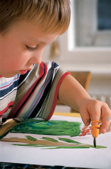 Четки за рисуване с пръсти Fingermax малки 6 броя Специалните Деца