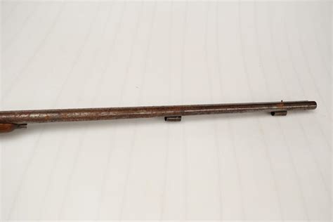 A Double Barrelled Breech Loading Rifle Circa 1850s Weapons