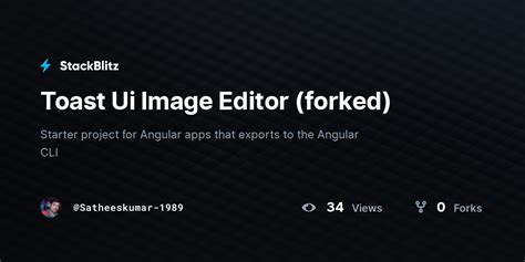 toast ui image editor forked stackblitz