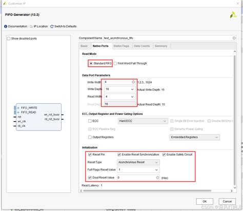 Vivado Fifo 同步和异步 Ip 核详细使用配置步骤vivado Fifo Ip核使用 Csdn博客