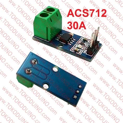 Jual 30a Ac Dc Hall Current Sensor Acs712 For Arduino Sensor Arus 30a 20a Jakarta Barat