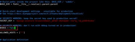 线上环境如何正确配置 Django 的 Debug？django Debug Csdn博客