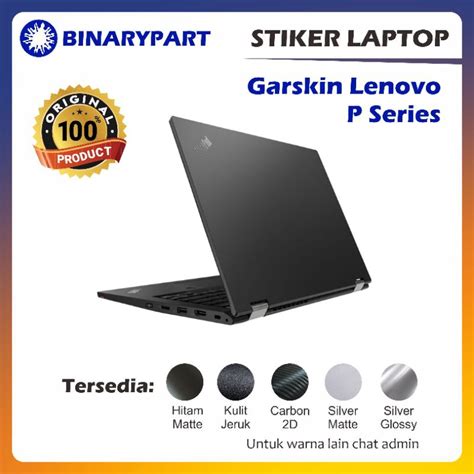 Jual Garskin Laptop Lenovo Thinkpad P Series Stiker Laptop Lenovo Thinkpad Seri P Shopee