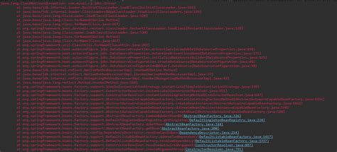 Springboot Mysql Spring Boot Mysql 연동오류 Javalang