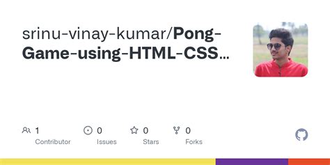 Github Srinu Vinay Kumarpong Game Using Html Css Javascript