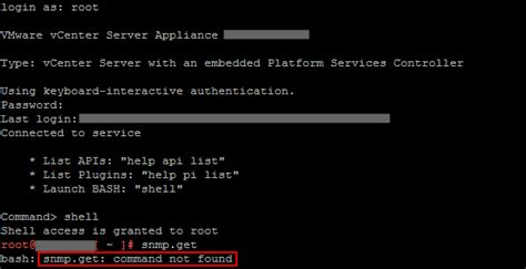 Vcsaでsnmpget Command Not Foundというエラーの対処法 Macruby