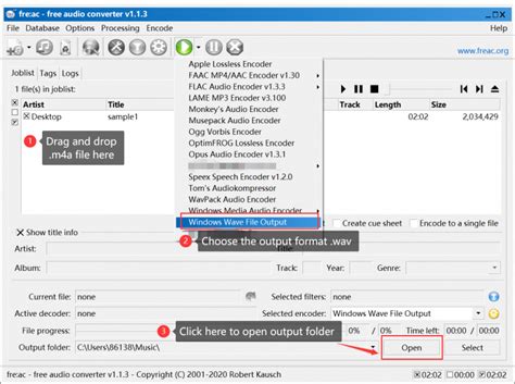free to convert m4a to wav online desktop and itunes