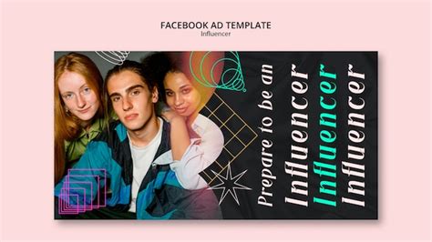 소셜 미디어 인플루언서를 위한 소셜 미디어 프로모션 템플릿 무료 Psd 파일