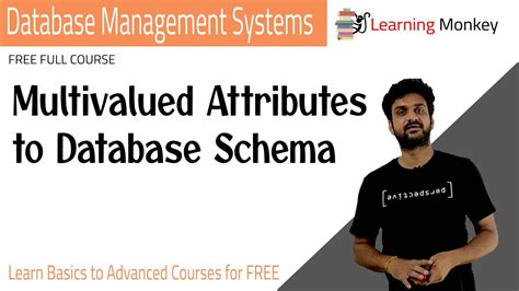 Multivalued Attributes To Database Schema Lesson 35 Dbms