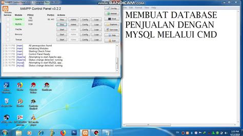 Membuat Database Penjualan Dengan Mysql Melalui Cmd Youtube