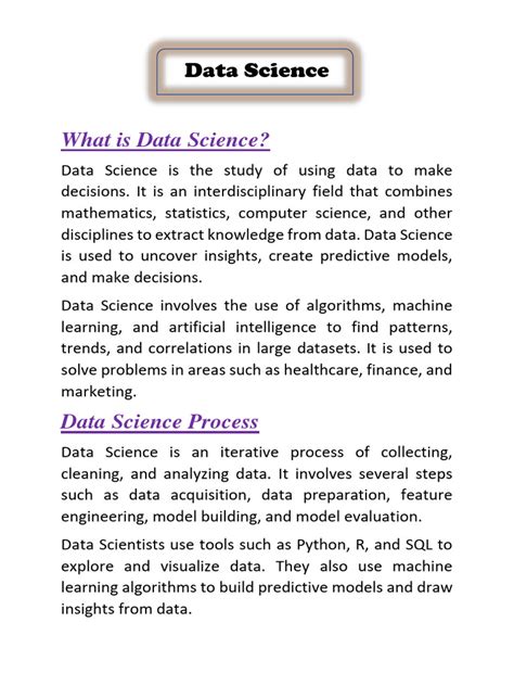 data science download free pdf data science data