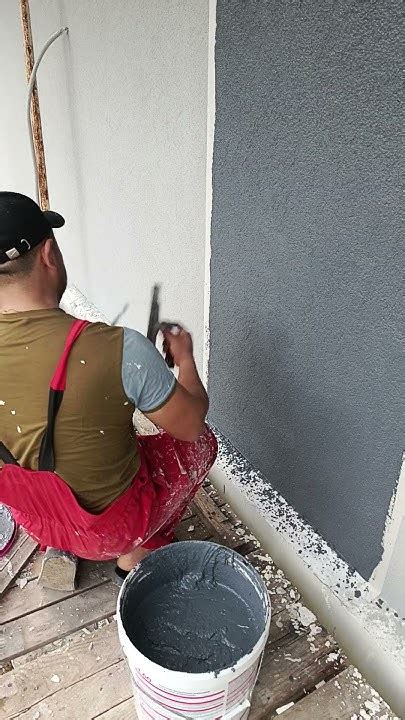 Как правильно нанести декоративную штукатурку Ceresit Ct60 на фасад дома как состыковать два