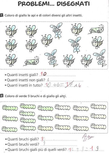 Problemi Con Illustrazione Per La Classe Prima Della Scuola Primaria