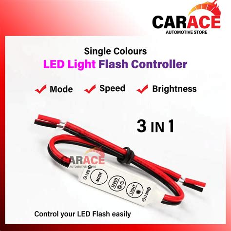 1Pcs Flasher Module Flash Strobe Controller For LED Strip Light Shopee Malaysia