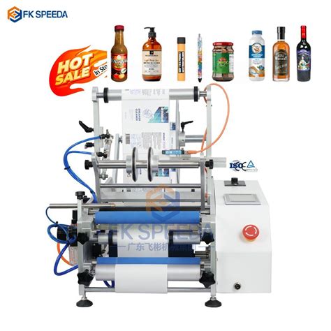 High Performance Semi Auto Labeling System For Small Business Factory Use Semi Auto Labeling