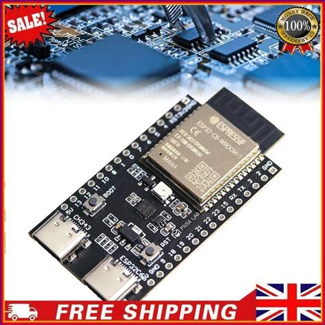 Esp32 C6 Minimum System Board Dual Type C Esp32 C6 Wroom 1 Demo Board Risc V £719 Picclick Uk