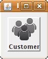 Java JLabel With Separate Text And Icon Background Colours Stack