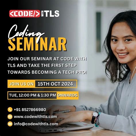 code with tls on linkedin codewithtls freewebinar learntocode
