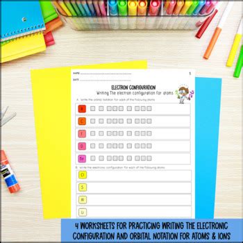 Writing Electron Configuration And Orbital Notation For Atoms And Ions