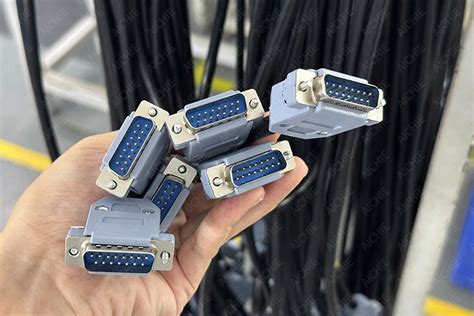 Db15 Male Female Connector Rs232 Cable Professional Wiring Harness Manufacturer Suppliers
