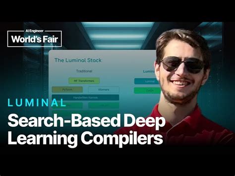 Free Video Luminal Search Based Deep Learning Compilers From Ai Engineer Class Central