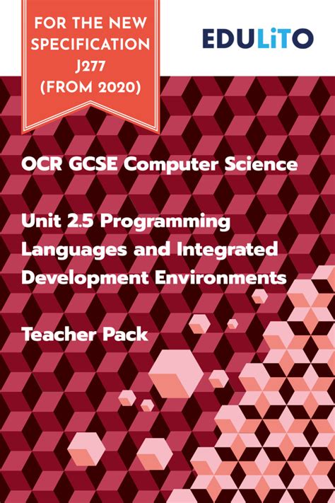 Ocr Gcse Computer Science J277 From 2020