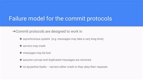 distributed transactions flat and nested and atomic commit protocols ppt
