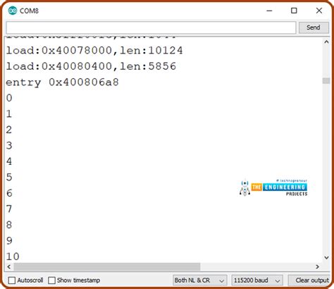 Servo Motor Control With Esp32 Webserver The Engineering Projects