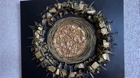 Как сделать интерьерную картину Идея процесс результат картинавинтерьер Youtube