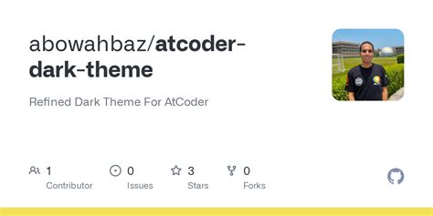 GitHub Abowahbaz Atcoder Dark Theme Refined Dark Theme For AtCoder
