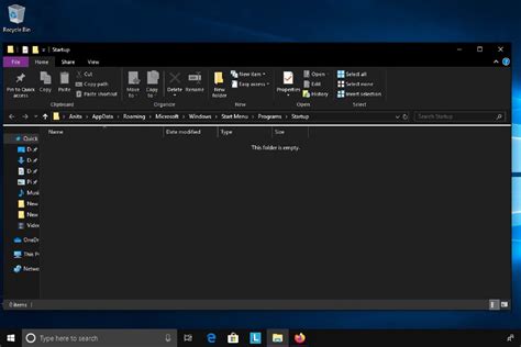How To Access The Windows 10 Startup Folder