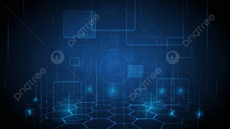 Hi Tech Digital Data Connection System Conceptual Tech Connection Vector Conceptual Tech