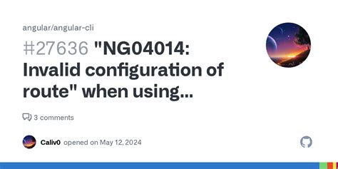 Ng04014 Invalid Configuration Of Route When Using Router With Exported Variables · Issue