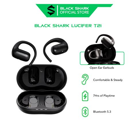 Jual New Arrival Black Shark Lucifer T21 Noise Cancelling Mic Open