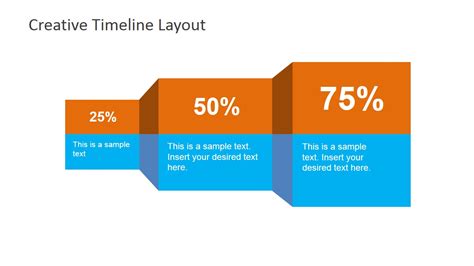 Creative Timeline Layout For PowerPoint SlideModel