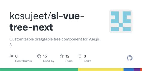 GitHub Kcsujeet Sl Vue Tree Next Customizable Draggable Tree Component For Vue Js