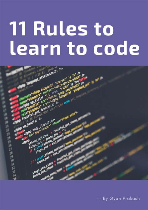 gyan prakash on linkedin rules coding programming learn code
