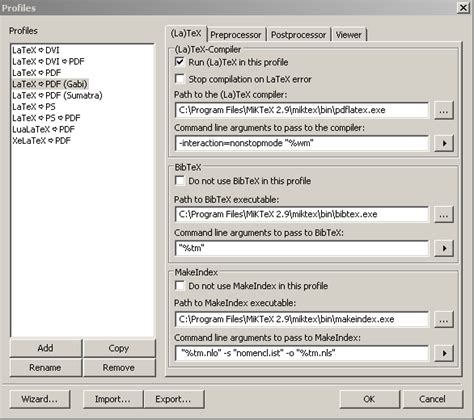 error could not start the command in texmaker when i run makeindex