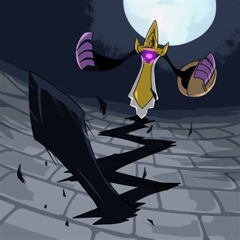 Kurogane Hagane Aegislash Nintendo Pokemon Commentary Request Floating Full Body Full