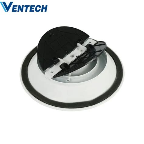 Hvac Round Ceiling Diffuser With Plastic Damper Round Diffuser And Round Ceiling Diffuser